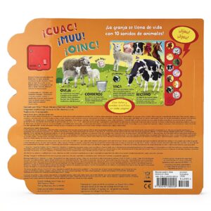 ¡Cuac! ¡Muu! ¡Oinc! (Quack! Moo! Oink!) en español (Spanish Language Edition) (10 sonidos de Animales) (Spanish Edition)