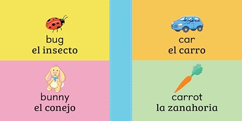 100 First Words for Toddlers: English-Spanish Bilingual: 100 primeras palabras para niños pequeños: Inglés - Español Bilingüe