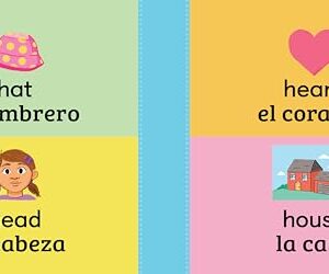 100 First Words for Toddlers: English-Spanish Bilingual: 100 primeras palabras para niños pequeños: Inglés - Español Bilingüe