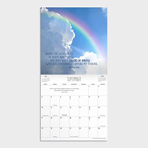 Jesus Calling Enjoying Peace in His Presence 2023 Premium Wall Calender: A 2023 Inspirational DaySpring Calendar