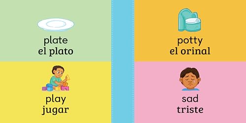 100 First Words for Toddlers: English-Spanish Bilingual: 100 primeras palabras para niños pequeños: Inglés - Español Bilingüe