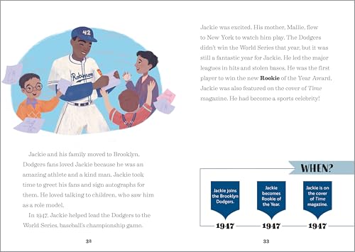 The Story of Jackie Robinson: An Inspiring Biography for Young Readers (The Story of Biographies)