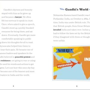 The Story of Gandhi: An Inspiring Biography for Young Readers (The Story of Biographies)