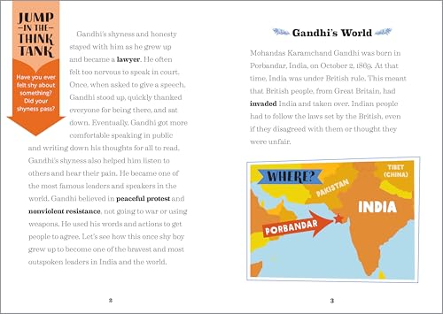 The Story of Gandhi: An Inspiring Biography for Young Readers (The Story of Biographies)