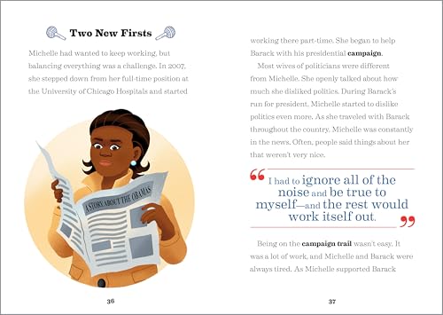 The Story of Michelle Obama: An Inspiring Biography for Young Readers (The Story of Biographies)