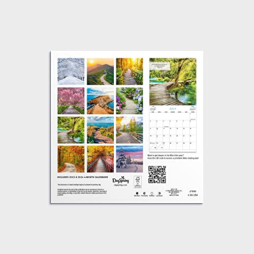 Pathways - A 2023 Inspirational DaySpring Mini Wall Calendar