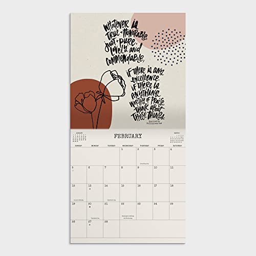 Your Word is a Lamp to Guide My Feet and a Light For My Path 2023 KatyGirl Wall Calendar: A 2023 DaySpring Calendar