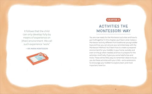 The Montessori Toddler Activity Book: 60 At-Home Games and Activities for Curious Toddlers