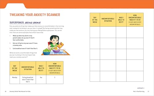 Anxiety Relief Workbook for Kids: 40 Mindfulness, CBT, and ACT Activities to Find Peace from Anxiety and Worry (Health and Wellness Workbooks for Kids)