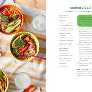 The Vegetarian Cookbook for Kids: Easy, Skill-Building Recipes for Young Chefs