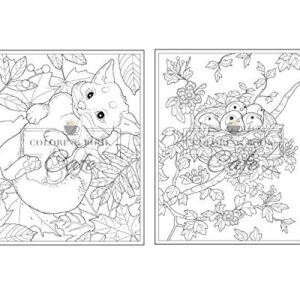 Baby Animals Coloring Book: An Adult Coloring Book Featuring Super Cute and Adorable Baby Woodland Animals for Stress Relief and Relaxation Vol. I