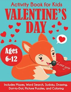 valentine's day activity book for kids