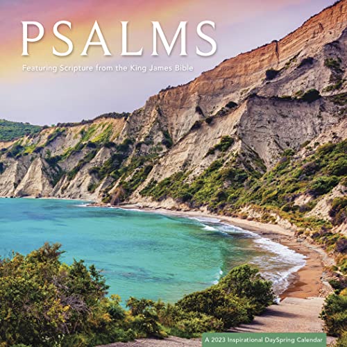 Psalms: Featuring Scripture From the King James Bible - A 2023 Inspirational DaySpring Mini Calendar