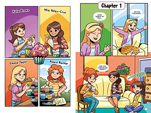 Emma on Thin Icing The Graphic Novel (3) (Cupcake Diaries: The Graphic Novel)