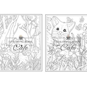 Baby Animals Coloring Book: An Adult Coloring Book Featuring Super Cute and Adorable Baby Woodland Animals for Stress Relief and Relaxation Vol. I