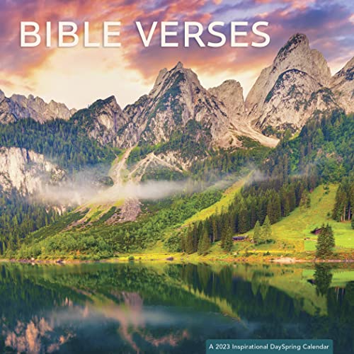 2023 Bible Verses Mountain Range Wall Calendar: A 2023 Inspirational DaySpring Mini Calendar