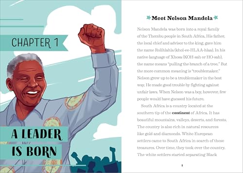 The Story of Nelson Mandela: An Inspiring Biography for Young Readers (The Story of Biographies)