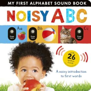 noisy abc: a noisy introduction to first words with 26 spoken words (my first)