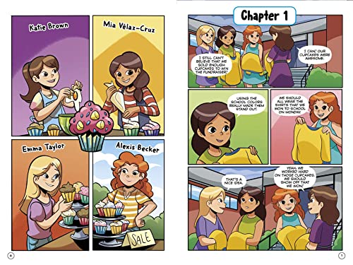 Mia in the Mix The Graphic Novel (2) (Cupcake Diaries: The Graphic Novel)