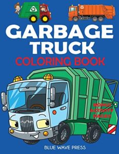 garbage truck coloring book