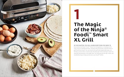 Ninja Foodi Smart XL Grill Complete Cookbook: 150 Recipes to Sear, Sizzle, and Crisp (Ninja Cookbooks)