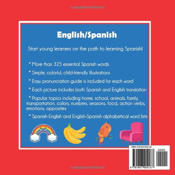 English Spanish Picture Dictionary (Language Dictionaries for Kids)