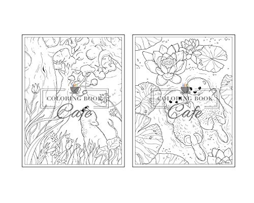 Baby Animals Coloring Book: An Adult Coloring Book Featuring Super Cute and Adorable Baby Woodland Animals for Stress Relief and Relaxation Vol. I