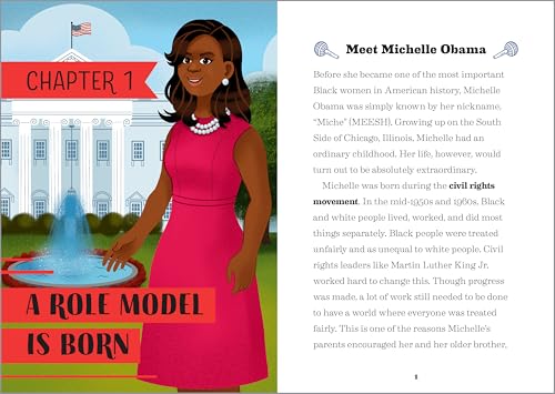 The Story of Michelle Obama: An Inspiring Biography for Young Readers (The Story of Biographies)