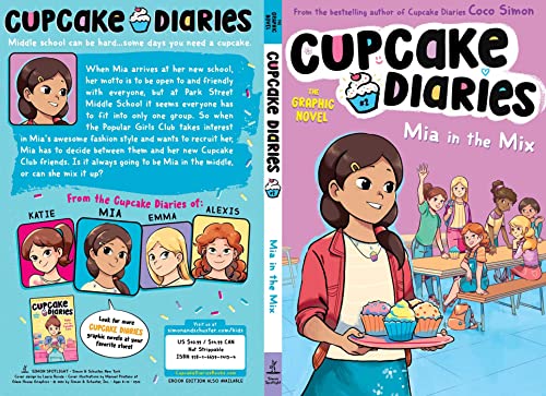 Mia in the Mix The Graphic Novel (2) (Cupcake Diaries: The Graphic Novel)