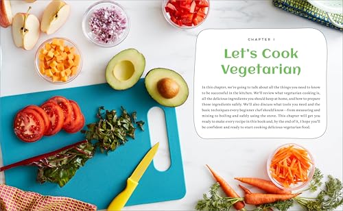 The Vegetarian Cookbook for Kids: Easy, Skill-Building Recipes for Young Chefs