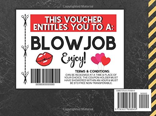 Valentines Coupons: Valentines Day Coupon Book For Him: Sexy, Saucy & a Little Bit Naughty