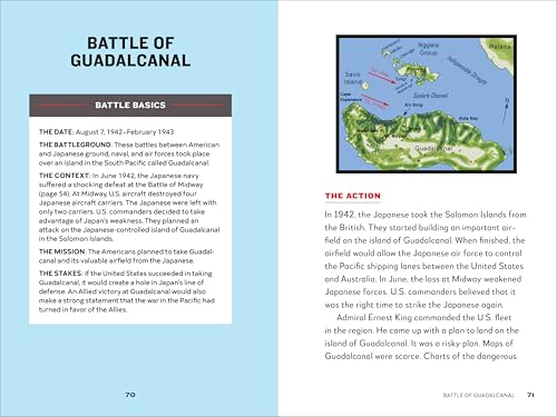 Historic Battles from World War II for Kids: 15 Battles from Europe and the Pacific (Historic Battles for Kids)