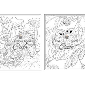 Baby Animals Coloring Book: An Adult Coloring Book Featuring Super Cute and Adorable Baby Woodland Animals for Stress Relief and Relaxation Vol. I