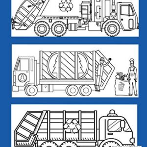 Garbage Truck Coloring Book