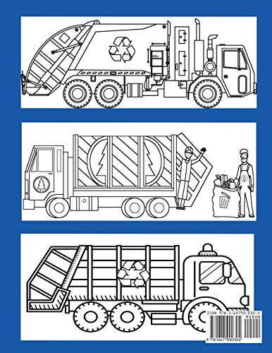 Garbage Truck Coloring Book