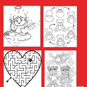 Valentine's Day Activity Book for Kids