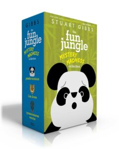 the funjungle mystery madness collection (boxed set): panda-monium; lion down; tyrannosaurus wrecks