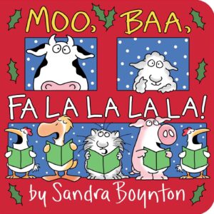 moo, baa, fa la la la la!