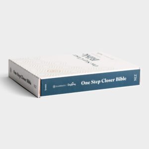 One Step Closer Bible NLT - Navy