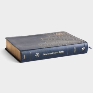 One Step Closer Bible NLT - Navy