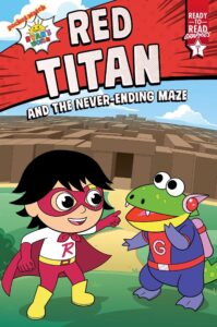 red titan and the never-ending maze: ready-to-read graphics level 1 (ryan's world)