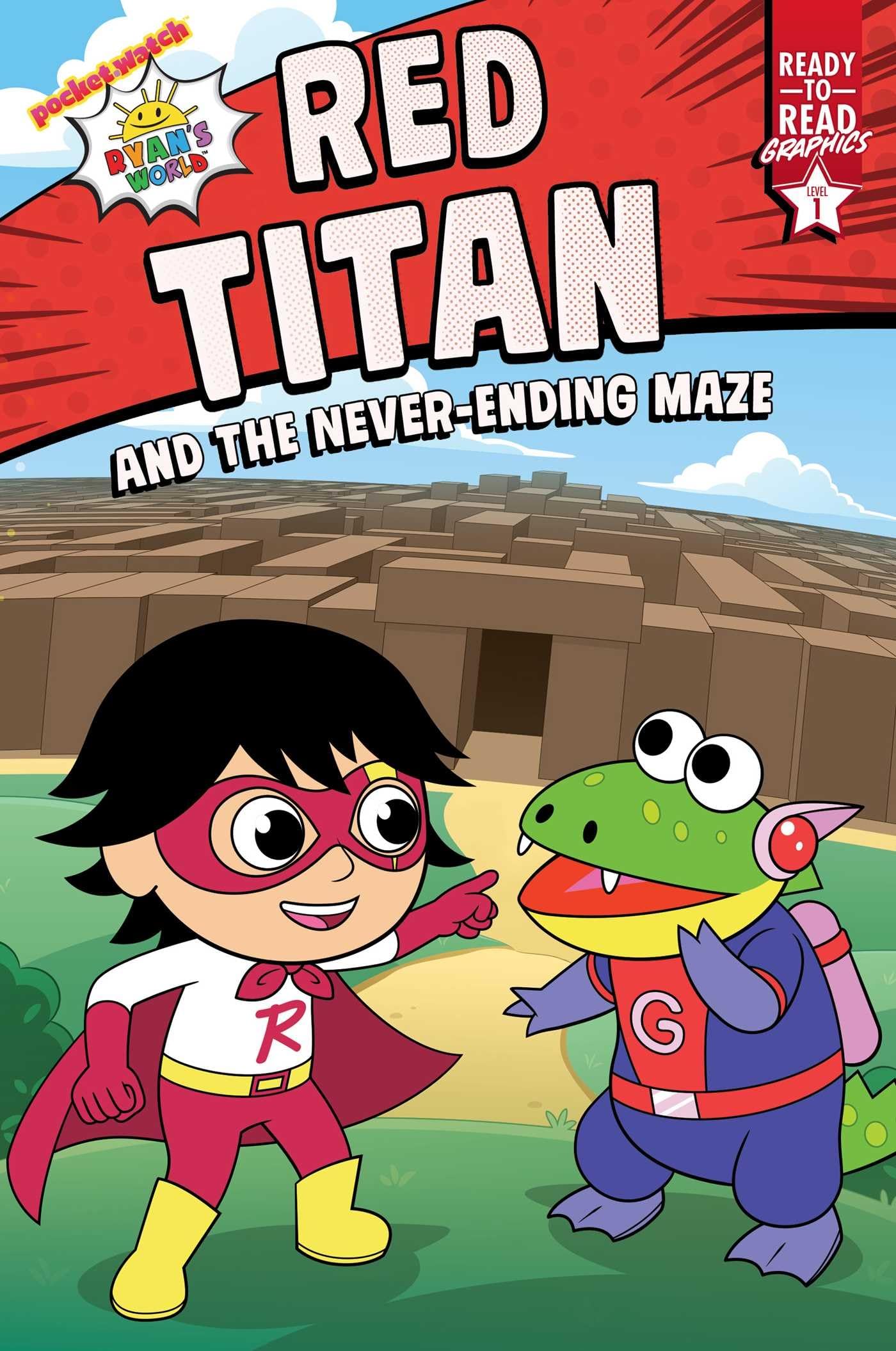 Red Titan and the Never-Ending Maze: Ready-to-Read Graphics Level 1 (Ryan's World)