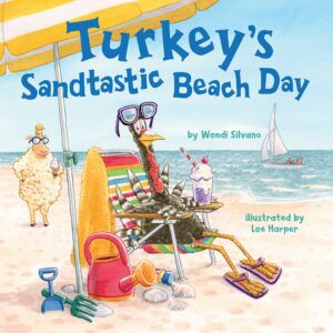 turkey's sandtastic beach day (turkey trouble)