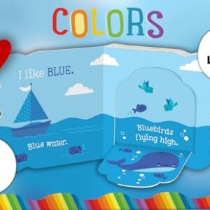 Babies Love Colors - A First Lift-a-Flap Board Book for Babies and Toddlers Learning about Colors