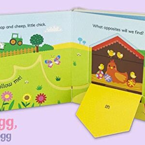 Big Egg, Small Egg - Lift-a-Flap Board Book, Gifts for Easter Baskets or Stuffers Ages 1-4