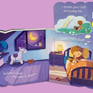 Good Night, God - Lift-a-Flap Board Book Gift for Easter Basket Stuffer, Christmas, Baptism, Birthdays Ages 1-5 (Little Sunbeams)