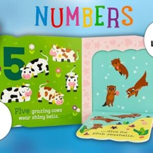 Babies Love Numbers - A First Lift-a-Flap Board Book for Babies and Toddlers Learning about Numbers & Counting, Ages 1-4