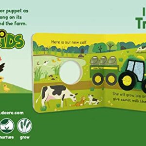 I Am a Tractor - John Deere Finger Puppet Book for Babies and Toddlers (Finger Puppet Book - John Deere)