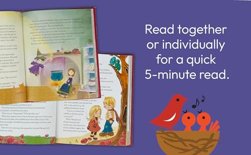 Five-Minute Stories - Over 50 Tales and Fables: Short Nursery Rhymes, Fairy Tales, and Bedtime Collections for Children