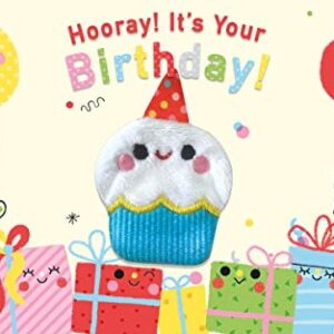 Hooray It's Your Birthday! Finger Puppet Board Book for Celebrations & Parties Ages 1-4 (Finger Puppet Board Books)